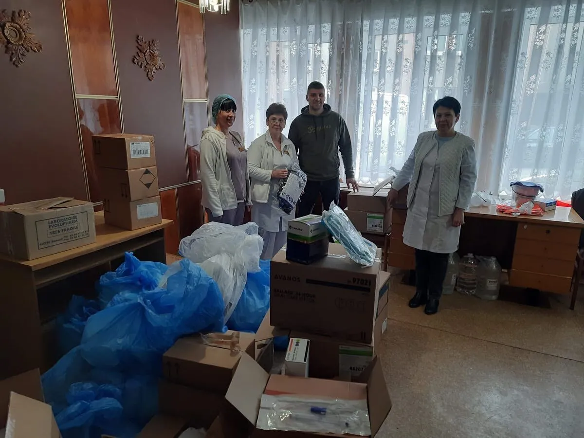 Medical Supplies to South Ukraine - Hope for Ukraine